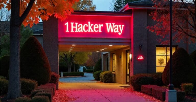 Iconic 1 Hacker Way Menlo Park CA 94025: Top Address